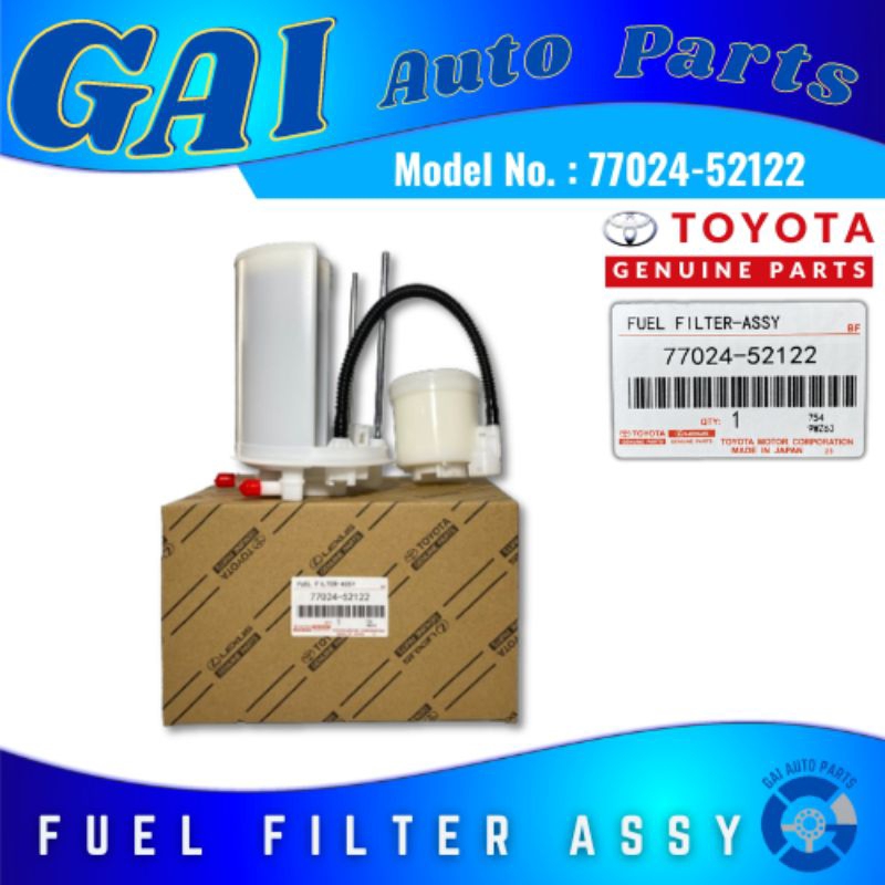 TOYOTA Fuel Filter (CFIT-4T) for Toyota Vios ‘08-‘12 (77024-52122 ...