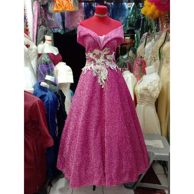 ball gown for JS prom/debut gown | Shopee Philippines