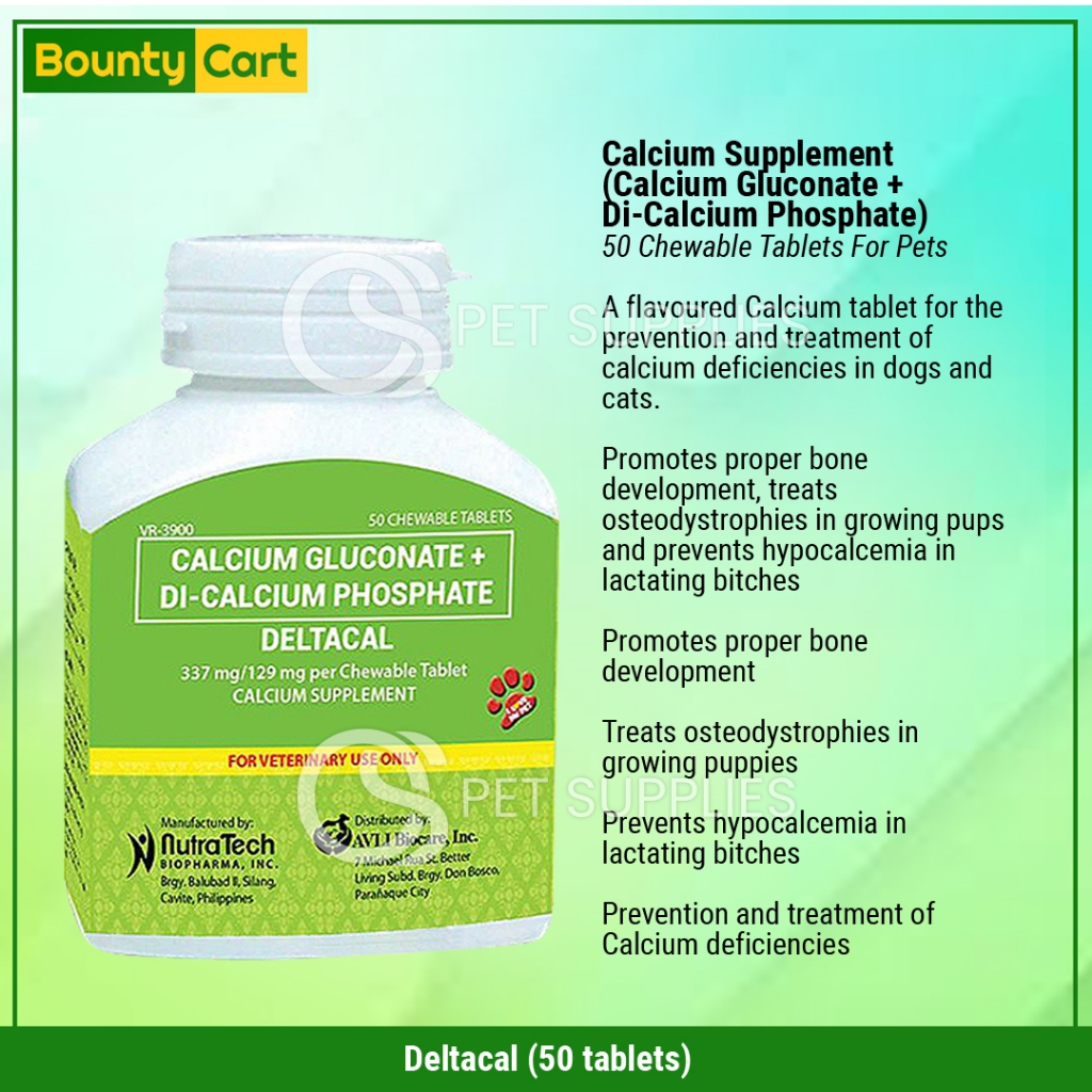 BC-Deltacal Calcium Supplement (Calcium Gluconate+Di-Calcium Phosphate ...