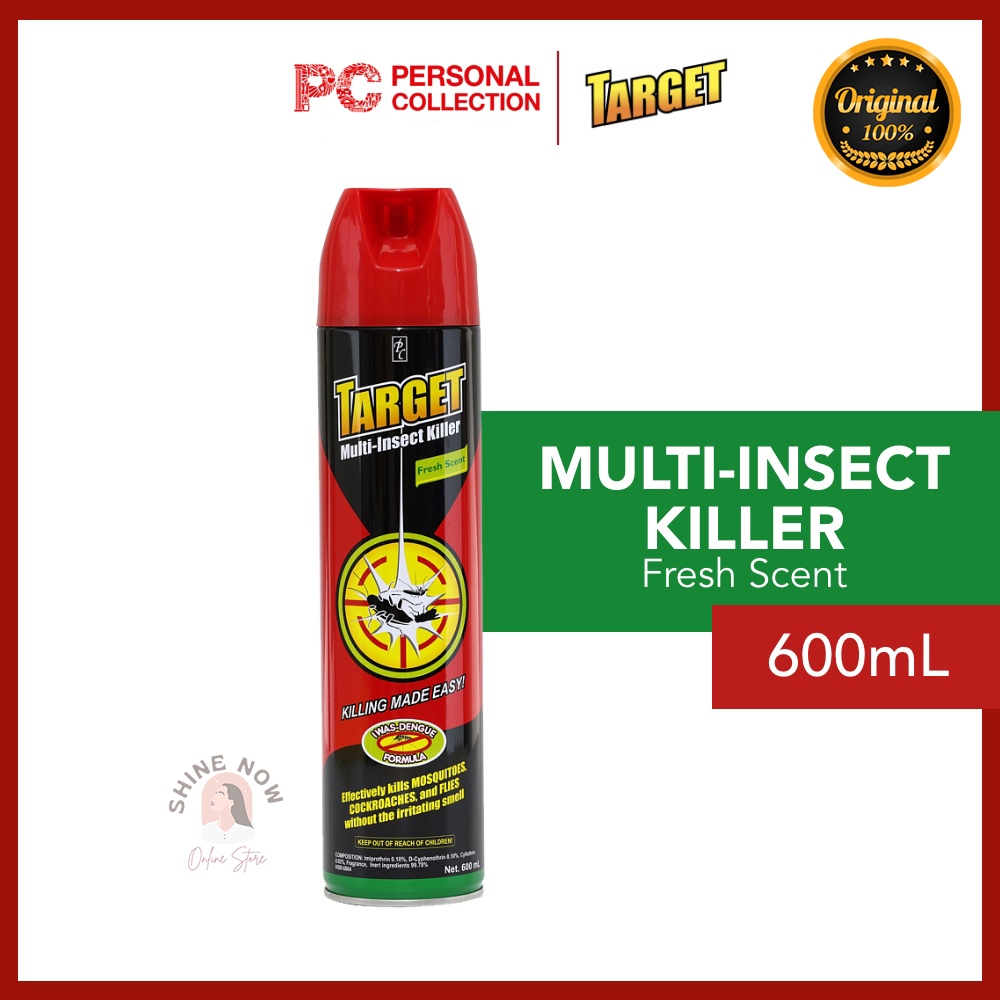 Pc Target Multi-insect Killer Spray 600ml, insecticide, easy to use ...