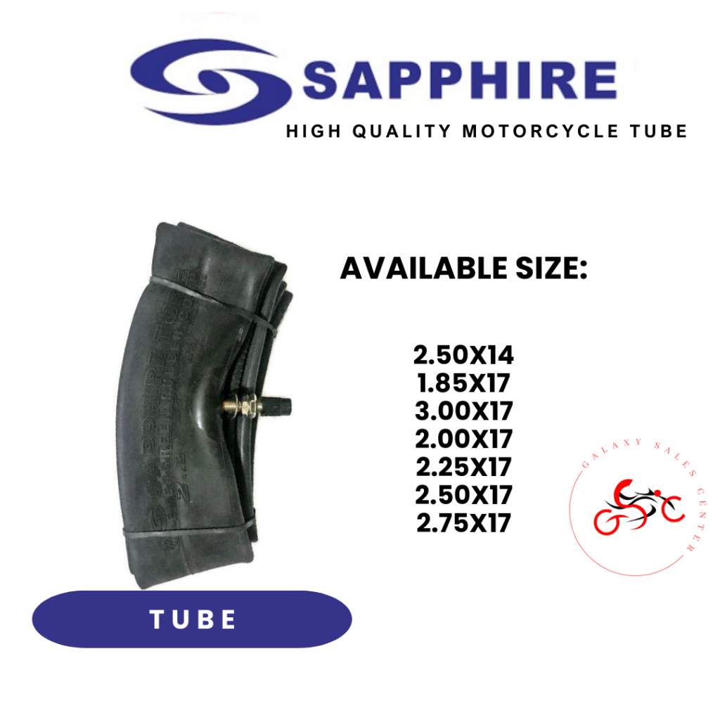 Sapphire Tube High Quality Motorcycle Tube | Shopee Philippines