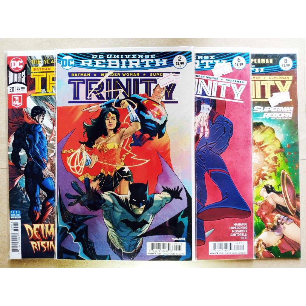Trinity 2-20 DC Comic Book VF 2016-2018 Batman Wonder Woman Superman DC ...