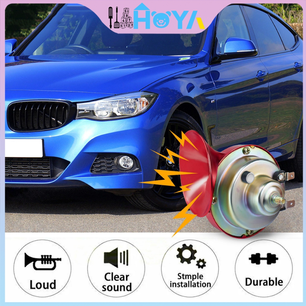 Ceyes 12V General Motors Horn Motorcycle Horn Super Loud Car Boat Snail ...