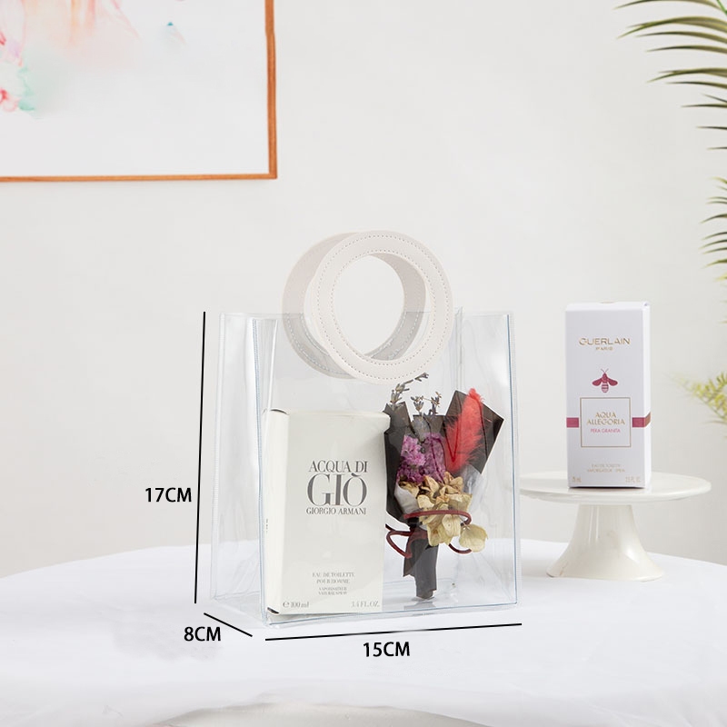 PVC Transparent Bags Souvenir Tote Bag Gift Bag Wedding party Candy Bag ...