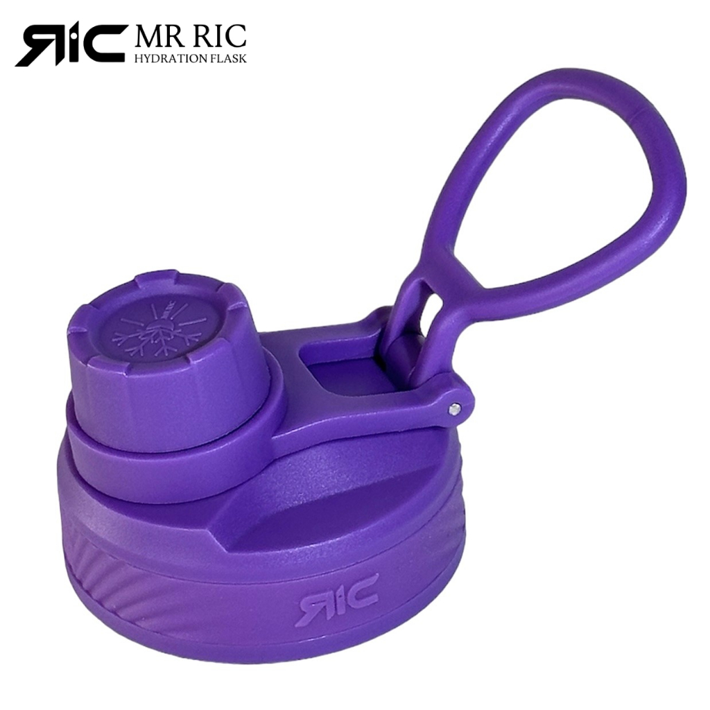 Mr Ric Spout Lid Accessories Wave Rubber for Wide Mouth Water Bottles ...