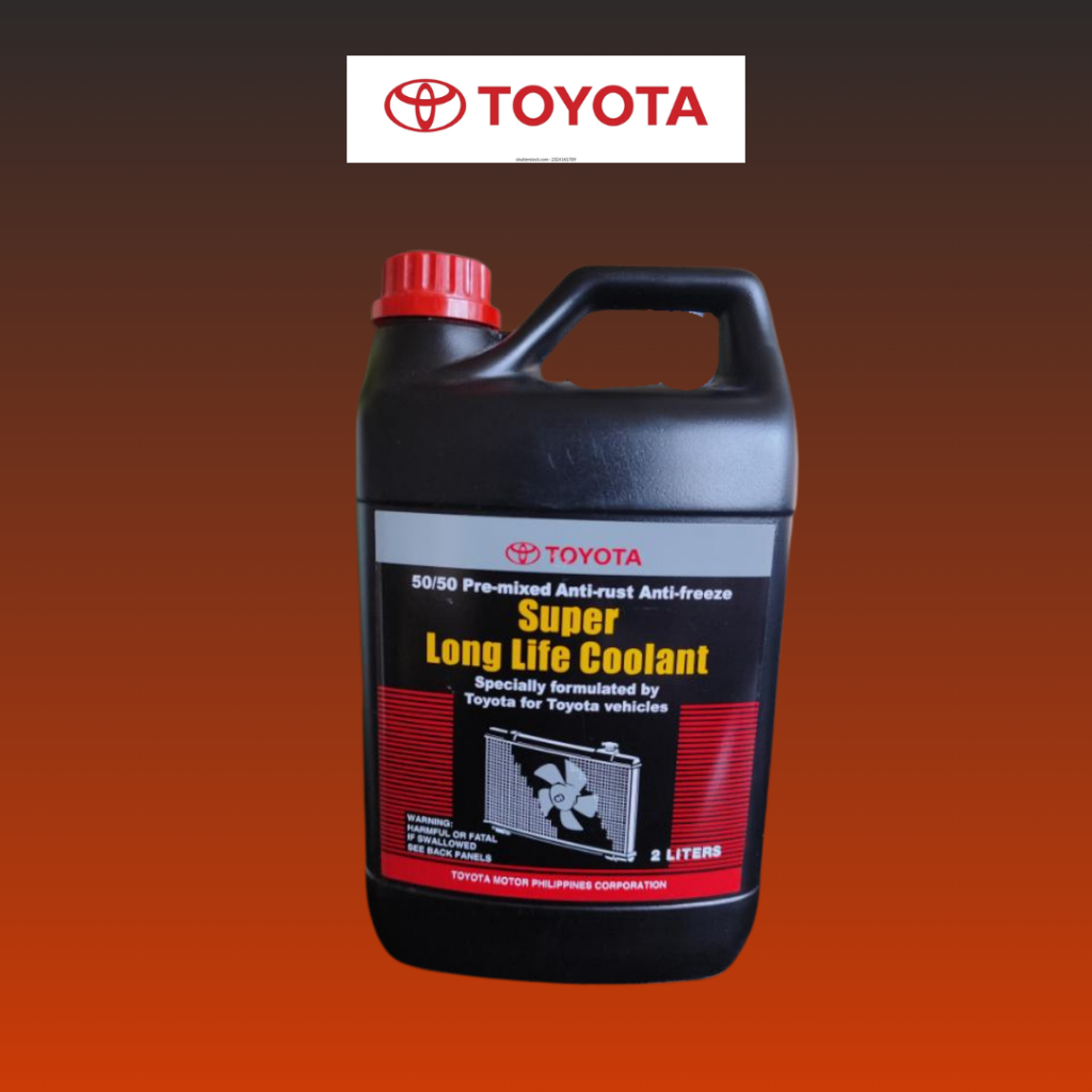 TOYOTA Super Long Life Coolant for Toyota Vehicles 50/50 Pre-mixed Anti ...