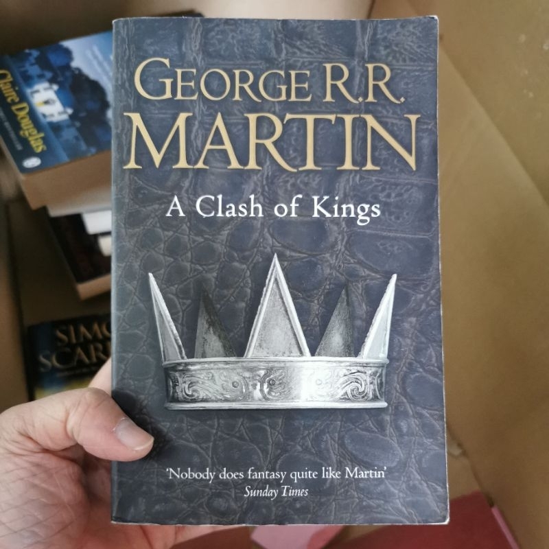 George RR Martin books (Game of Thrones A Song of Fire and Ice Fire and ...