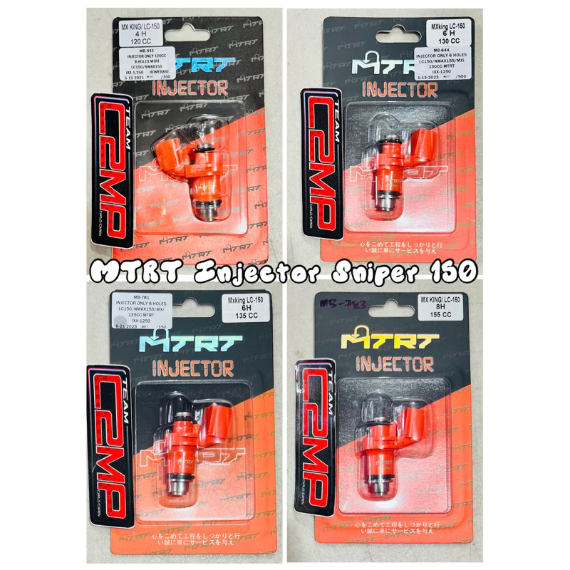 MTRT Injector Sniper 150 , NMAX V1 , Mio MXi | Shopee Philippines