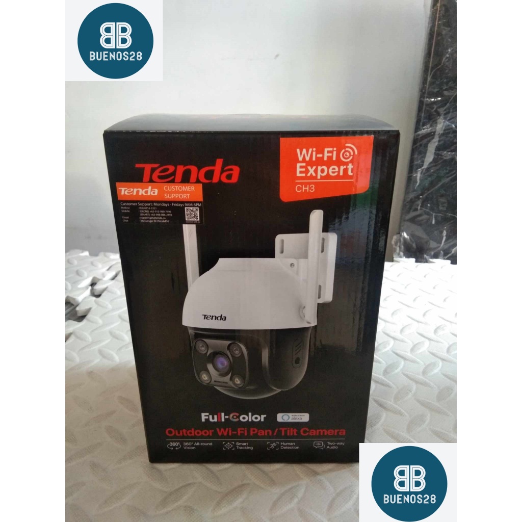 Tenda CH3-WCA 1080P Outdoor Wi-Fi Pan/Tilt Camera | Shopee Philippines