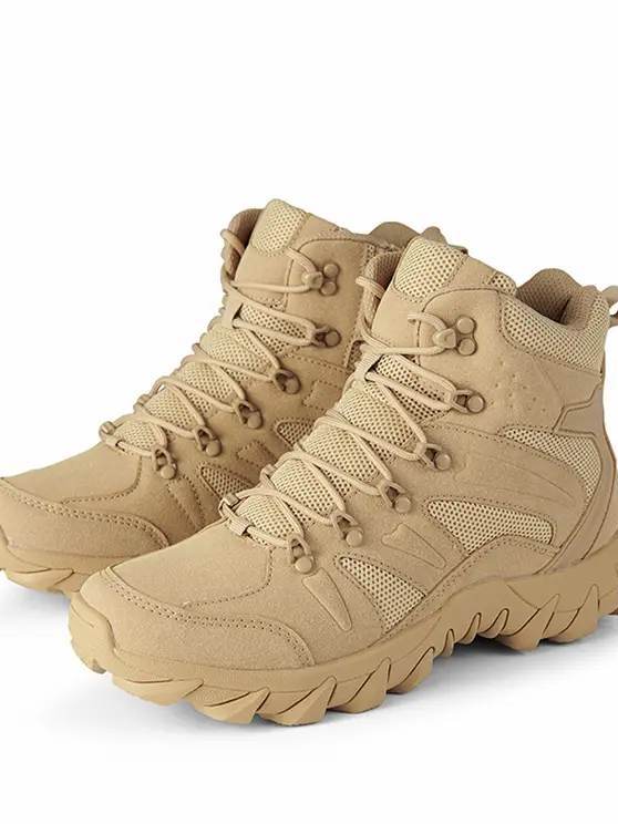 MIDCUT TACTICAL BOOTS ( STEELTOE & SAFETY SHOES / WORK SHOES ) | Shopee ...