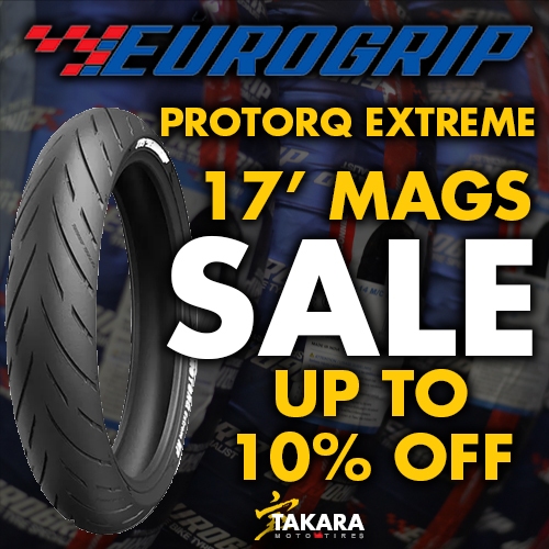 EUROGRIP TIRE Protorque Extreme 17 by TAKARA (FREE TIRES SEALANT, PITO ...