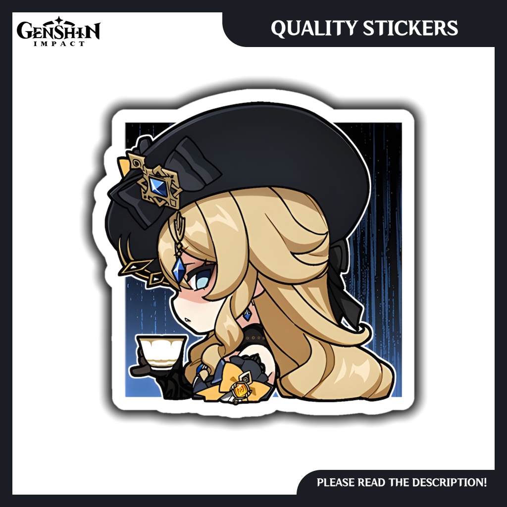 Navia - Genshin Impact Emoji Stickers | Shopee Philippines