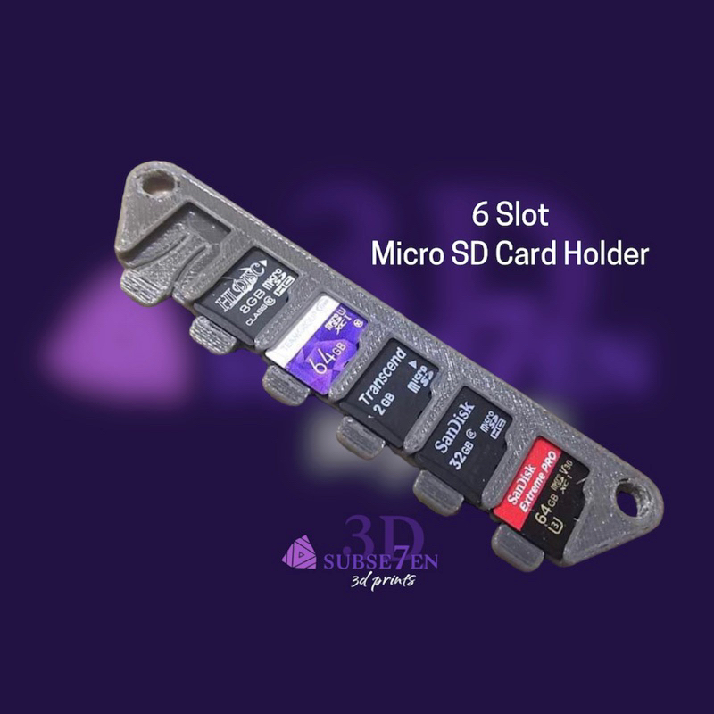 Micro SD Card Holder• 3D Printed | Shopee Philippines