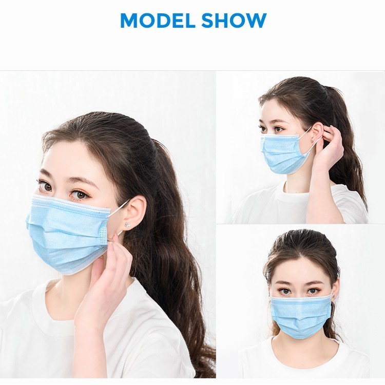 sneak Disposable Face Mask - 3-Ply Breathable Surgical facemask Filter ...