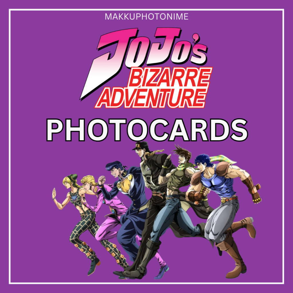JoJo's Bizarre Adventure Anime Photocards v1 | Shopee Philippines