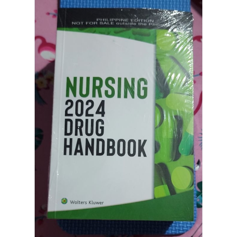 Nursing Drug Handbook 2024 edition(ORIGINAL COPY) | Shopee Philippines