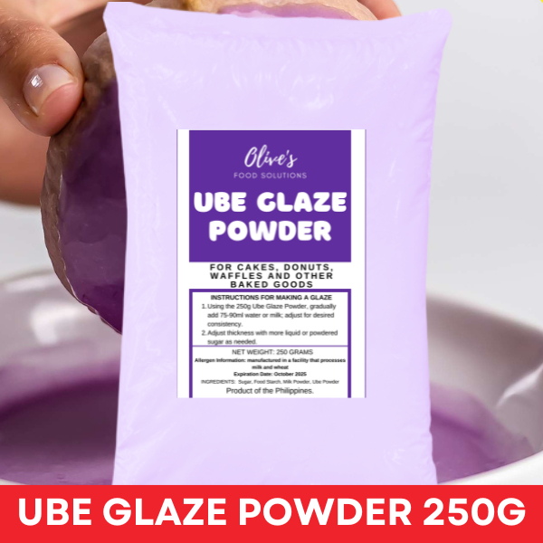 Ube Glaze Powder 250 Grams (Just Add Water!) | Shopee Philippines