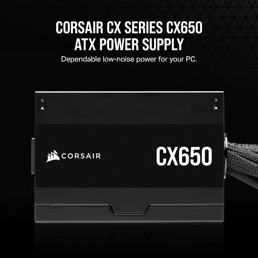 Corsair CV650 / CX650 650W 80+ Bronze certified ATX Power Supply ...