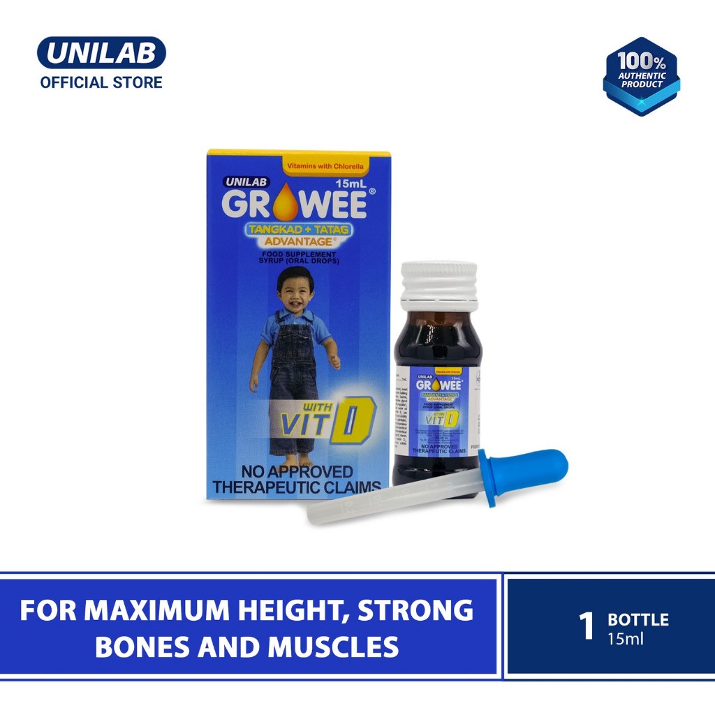 Growee Drops 15mL For Maximum Height, Strong Bones And Muscles | Shopee ...