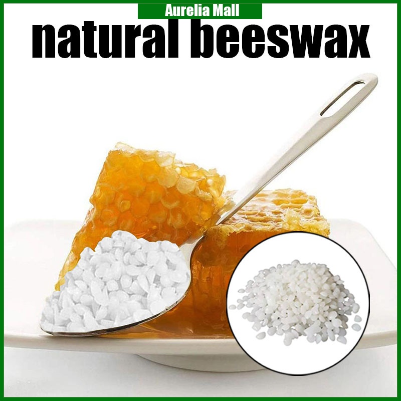 White Beeswax Pellets Natural Beeswax Pellets For Candle Making (1000g ...
