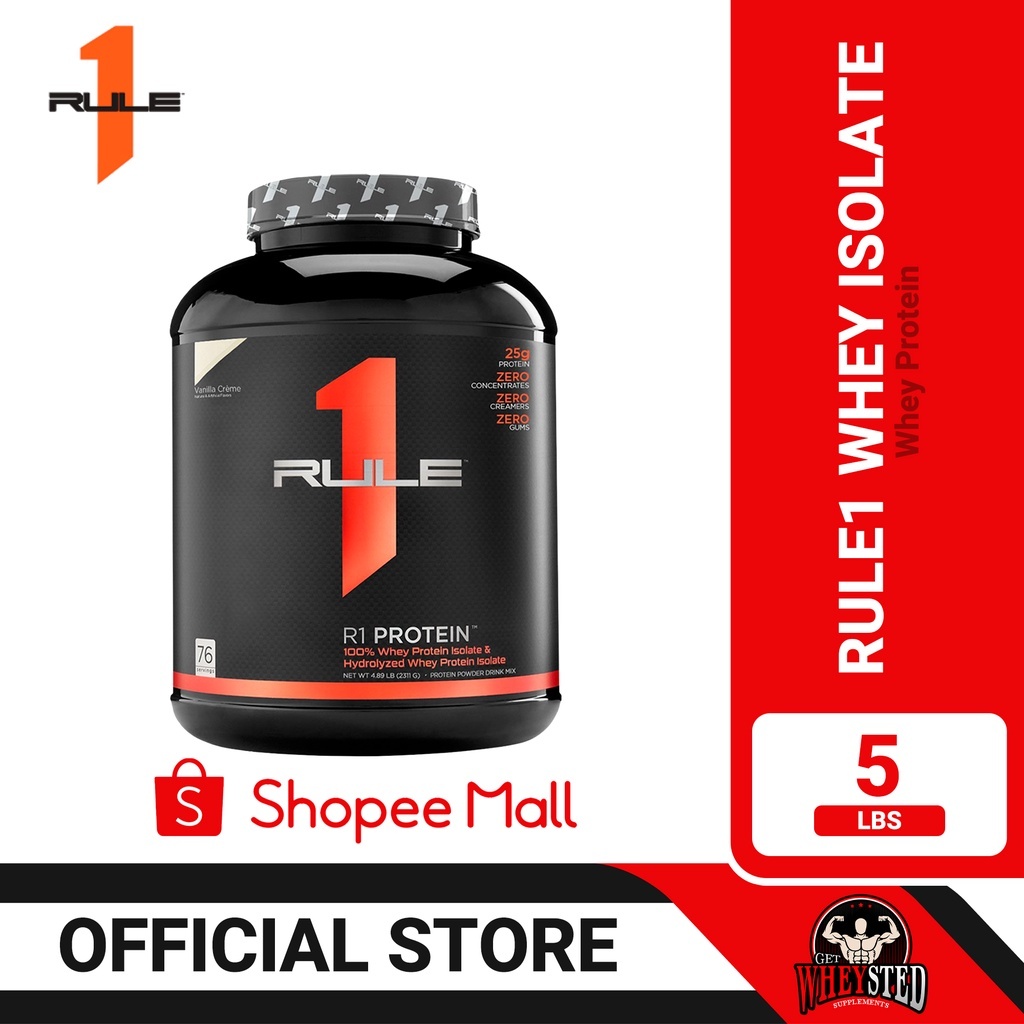 Rule 1 Isolate 5 LBS flavor Chocolate Fudge | Shopee Philippines