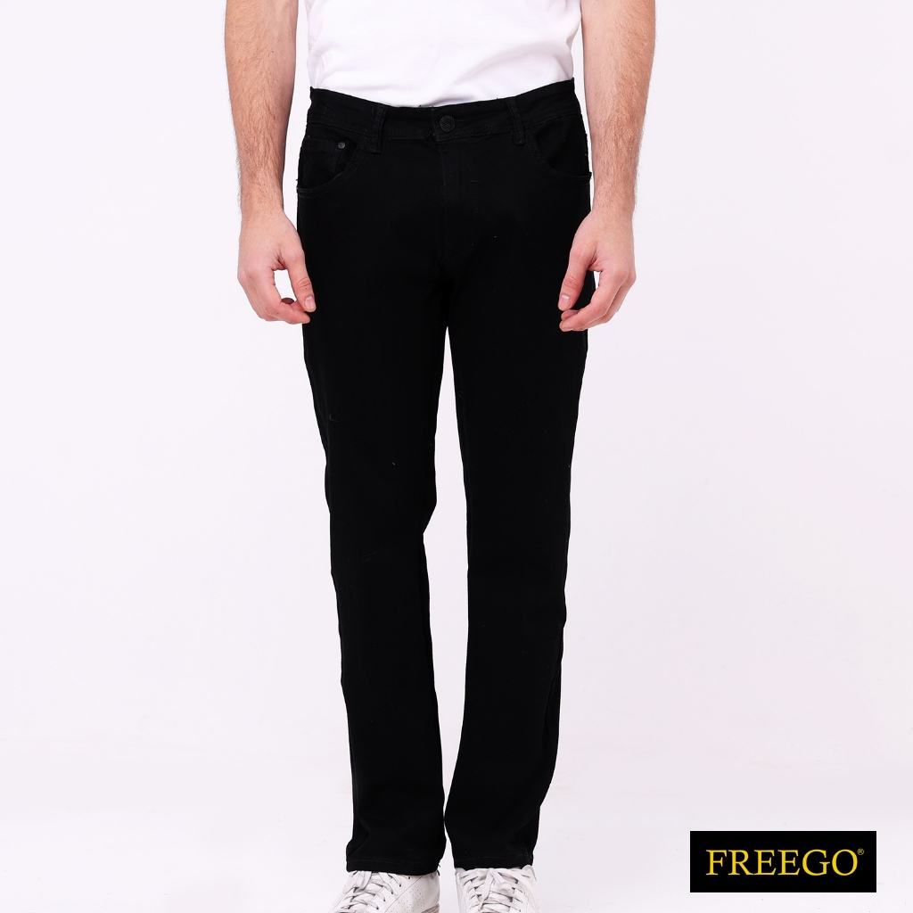 Freego Mens Denim Long Pants Slim Tapered Fit Stretch GSB23-0056 ...