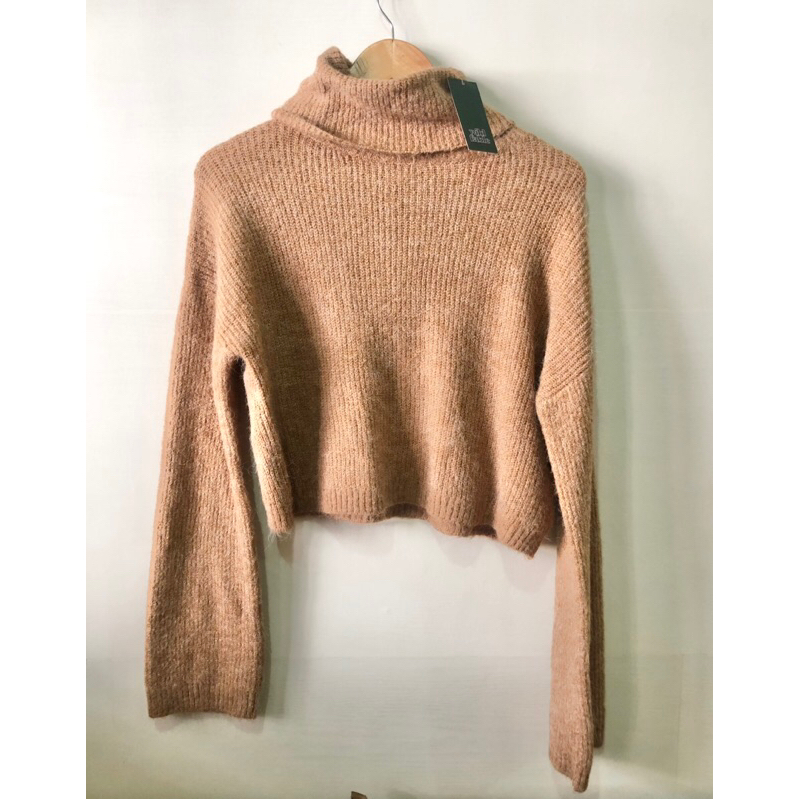 Wild Fable Turtleneck Crop Top New | Shopee Philippines