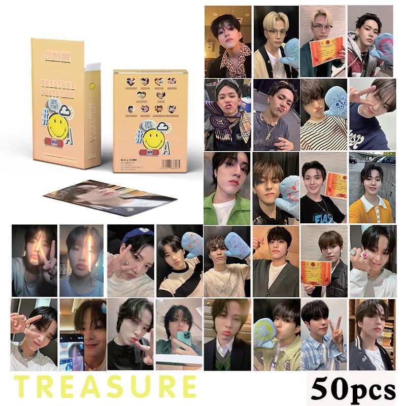 50/55 Pcs/Box KPOP Album Lomo Card Holographic Lomocards Bini ...