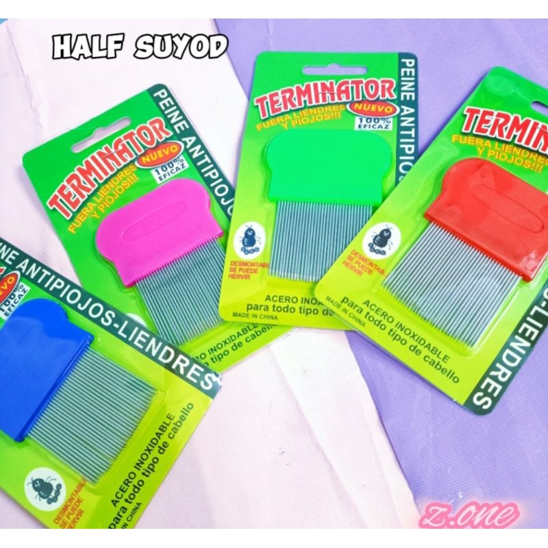 stainless steel head lice comb (magic suyod RANDOM DESIGN) | Shopee ...