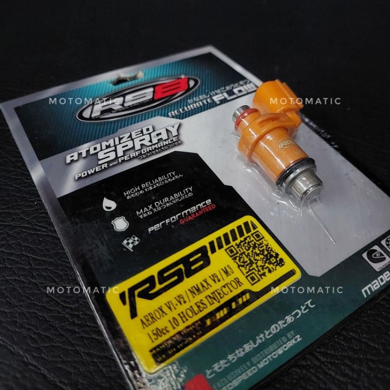 SNIPER 155 & 150-V2, NMAX V2, AEROX, MIO i 125 | RS8 fuel injector (130 ...