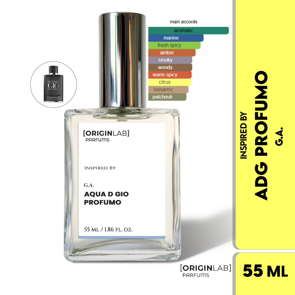 AQU4 D GI0 PROFUMO Inspired Perfume ORIGINLAB Parfum 30% Oil Based ...