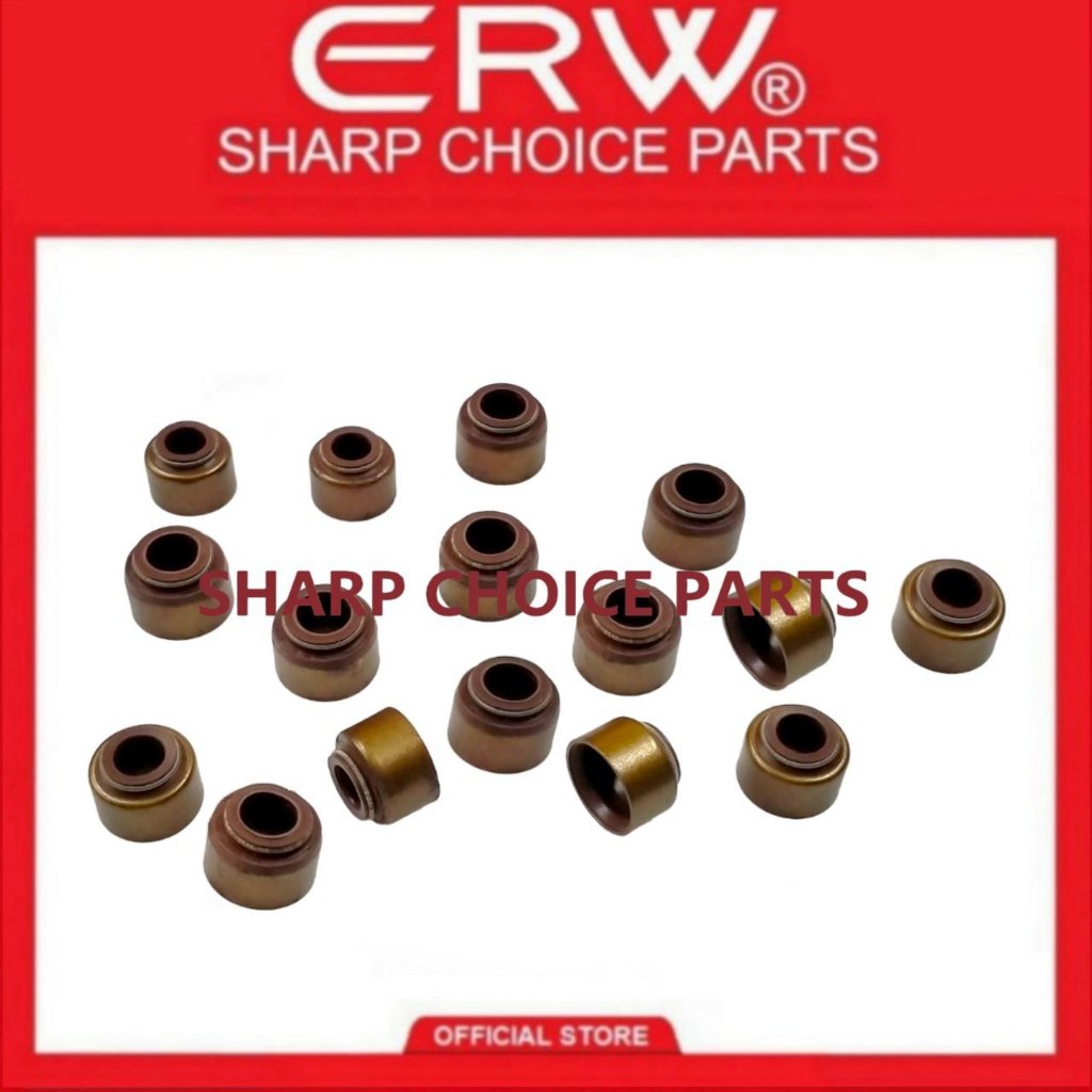 VALVE SEAL Replacement part no. ( 13207-97012/3 ) IN/EX NISSAN RD8/RE8/RF8/RD10 (16PCS/SET ...