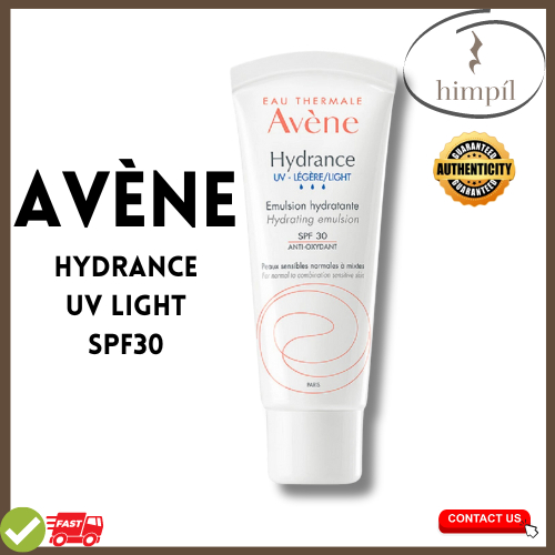 AVENE Hydrance UV Light Hydrating Emulsion SPF 30 40ml | Shopee Philippines