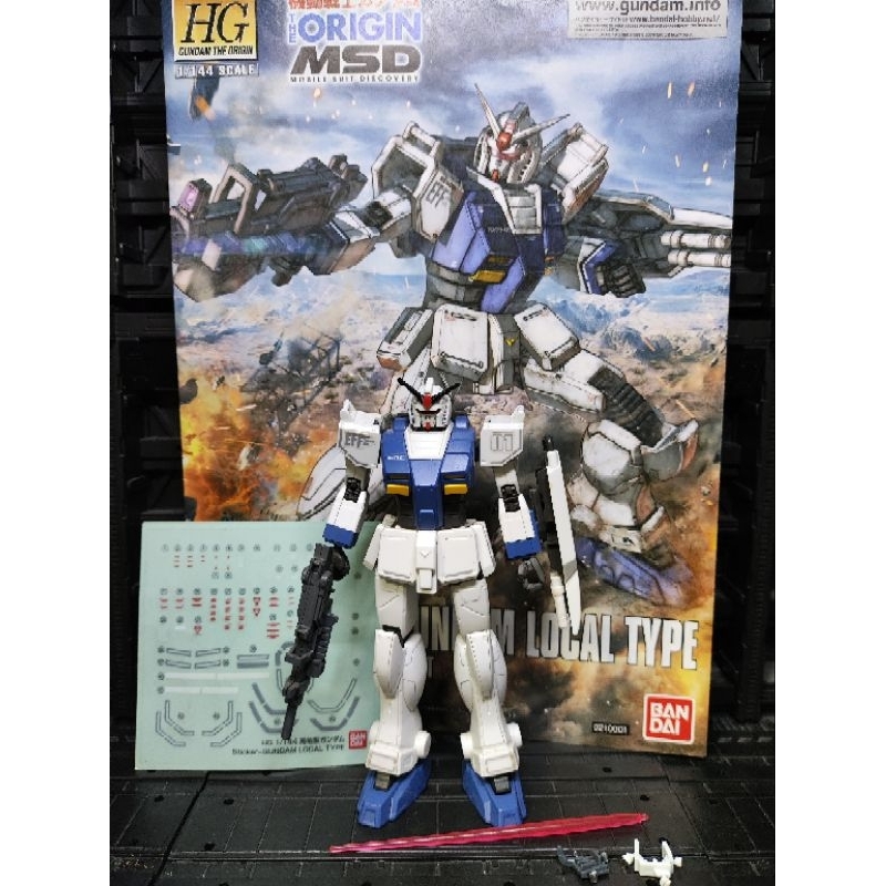 HG GTO 1/144 RX-78-01 Gundam Local Type | Shopee Philippines