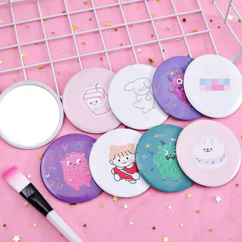 MDZZ COD Compact and Cute Handheld Mirror,RandomColors, - Kawaii Mini ...