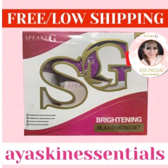 ORIGINAL Speaks G Rejuvenating Set | Shopee Philippines