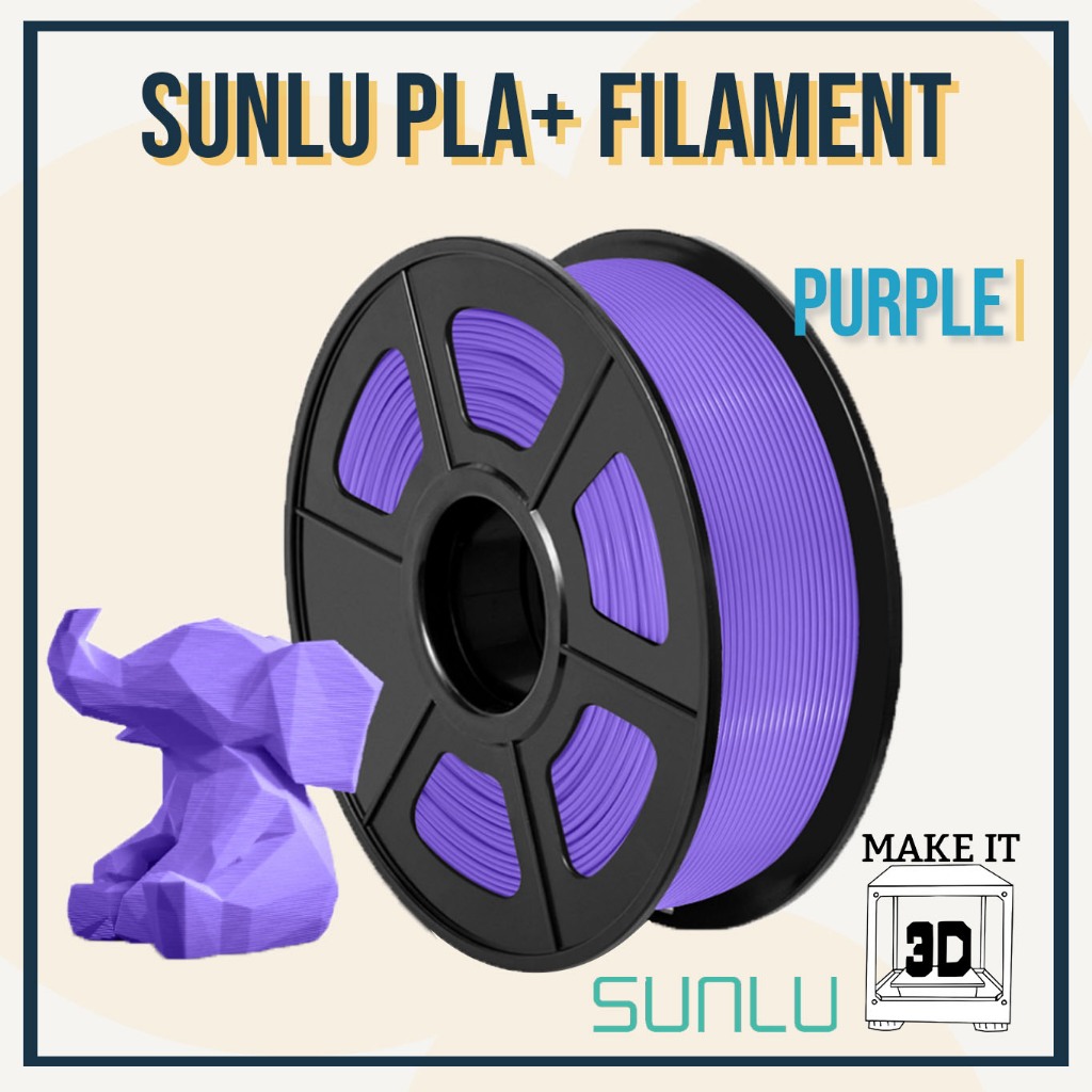 SUNLU PLA+ Filament 1.75mm 1kg 3D Printing Filament | Shopee Philippines