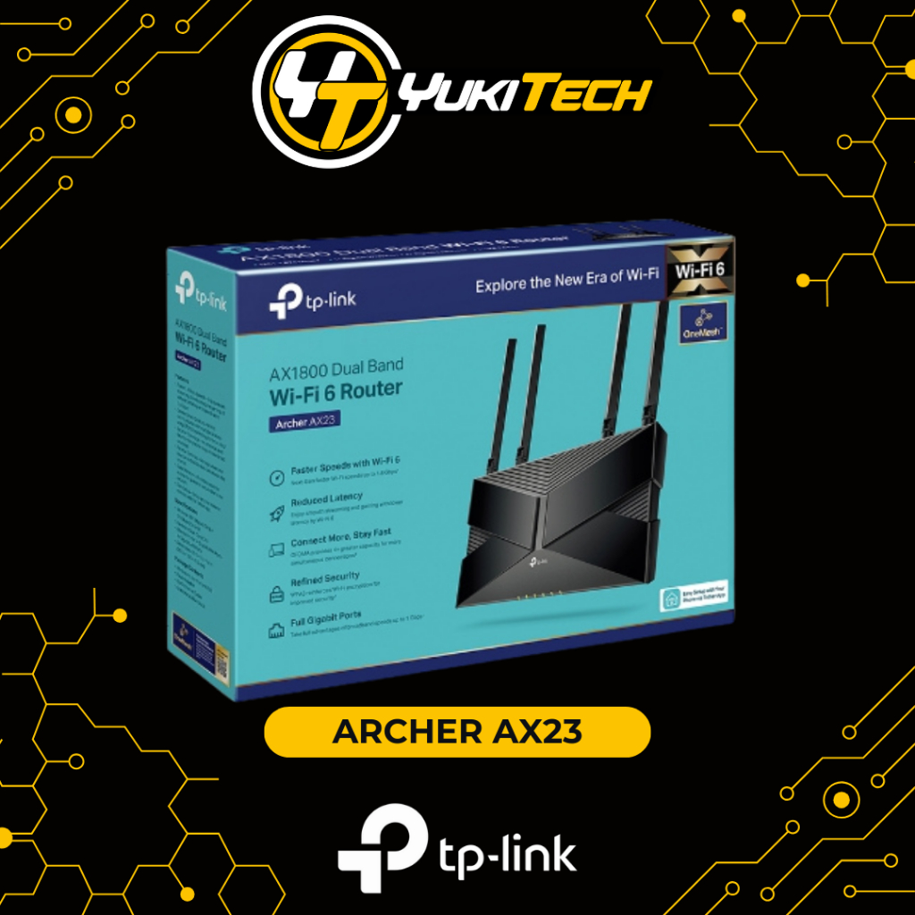 TP-Link Archer AX23 AX1800 Dual-Band Wi-Fi 6 Router | Shopee Philippines