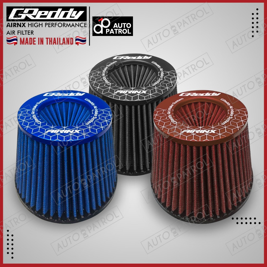 GREDDY AIRNX UNIVERSAL CAR AIR FILTER 3" | Shopee Philippines