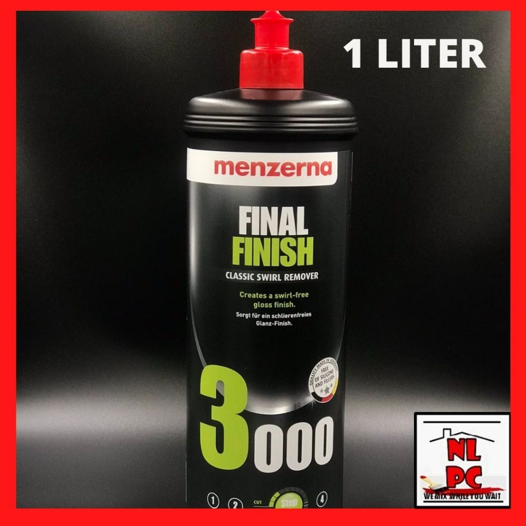 Menzerna Final Finish 3000 1 liter | Shopee Philippines