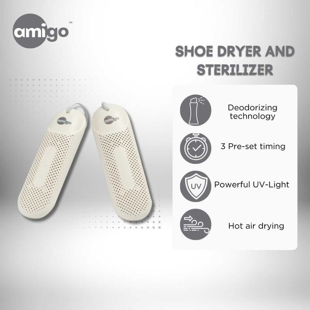 Amigo Shoe Dryer and Sterilizer | Shopee Philippines