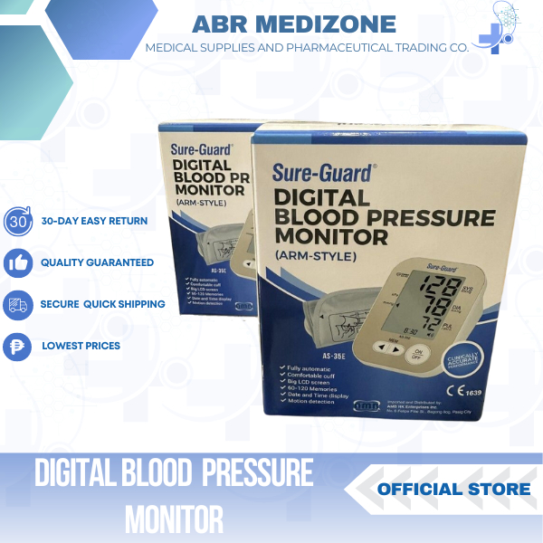 Digital BP Monitor Sureguard | Shopee Philippines