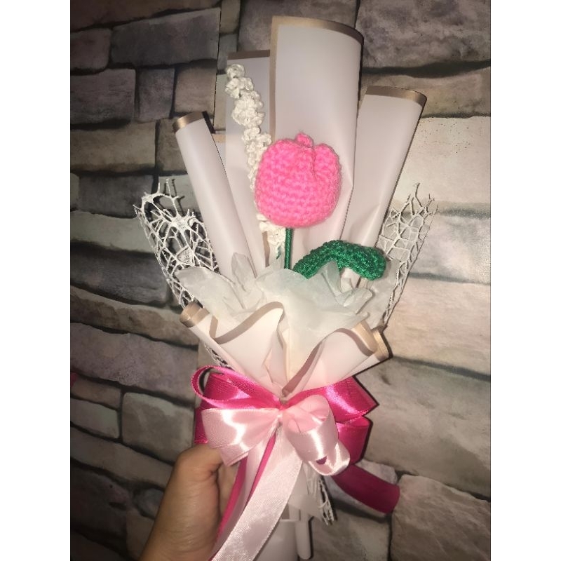 Single Crochet Flower Bouquet | Shopee Philippines