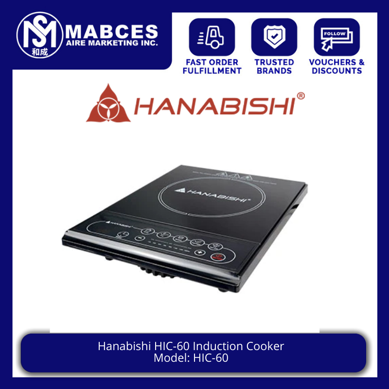 Hanabishi HIC-60 Induction Cooker | Shopee Philippines
