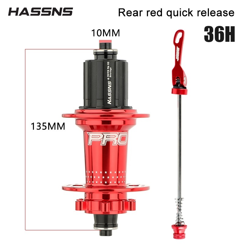 HASSNS PRO7 MTB Hub 6 Pawls 3 Teeth 32 Hole Ultralight Hub 120 Beeps 4 ...