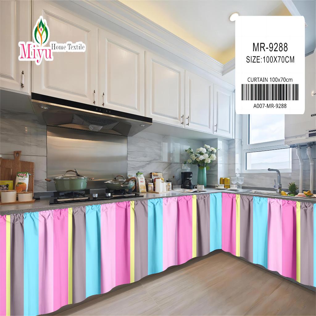 Lababo Kitchen Curtain Short Curtain 100*70cm Sale Classy Curtain For ...