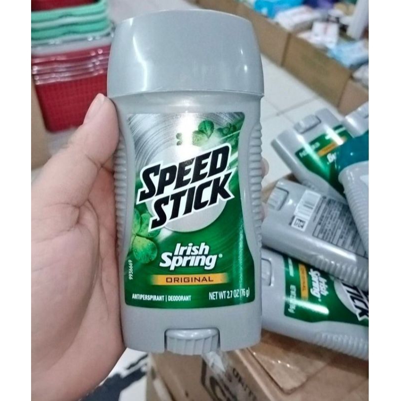 Speed Stick IRISH SPRING ORIGINAL Deodorant 76g -AUTHENTIC | Shopee ...