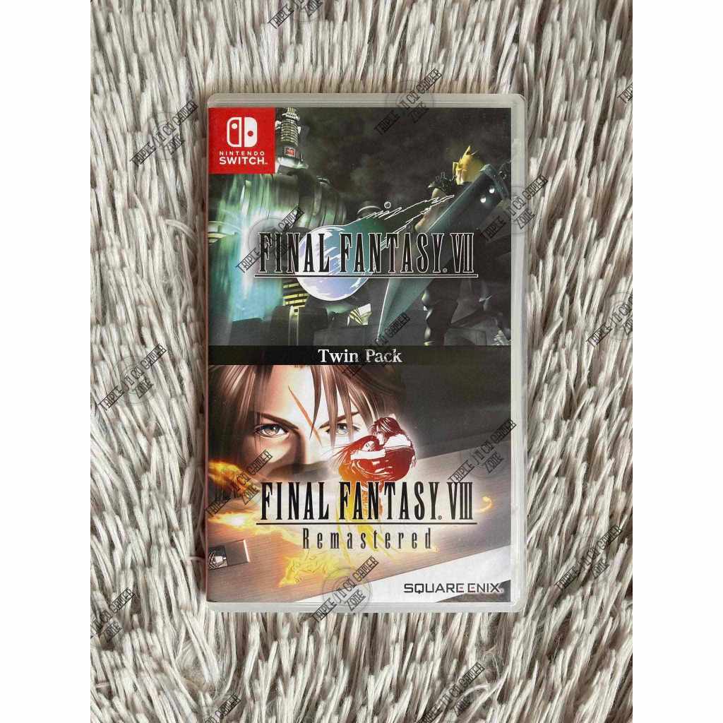 Final Fantasy VII & Final Fantasy VIII Remastered Twin Pack Nintendo ...