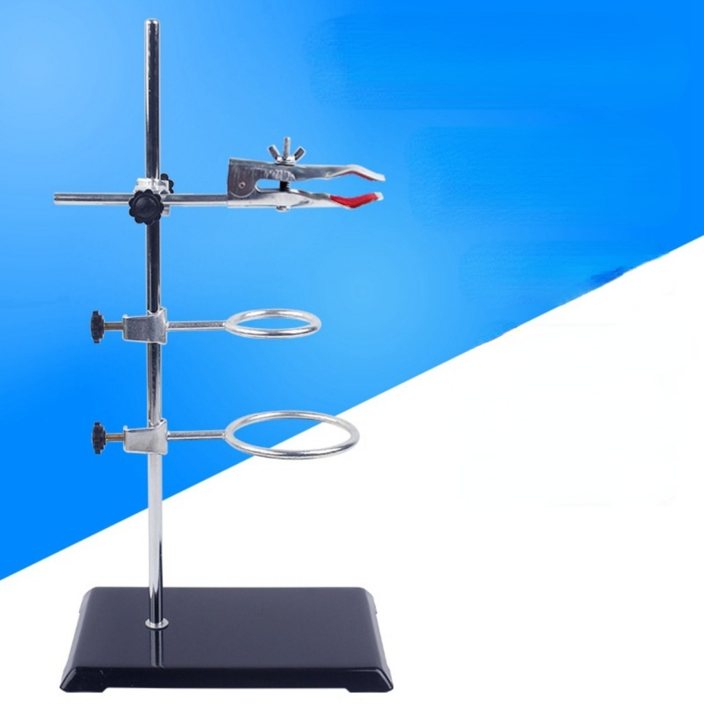 50Cm/40cm Chemistry Laboratory Retort Base Stand Support Lab Flask ...