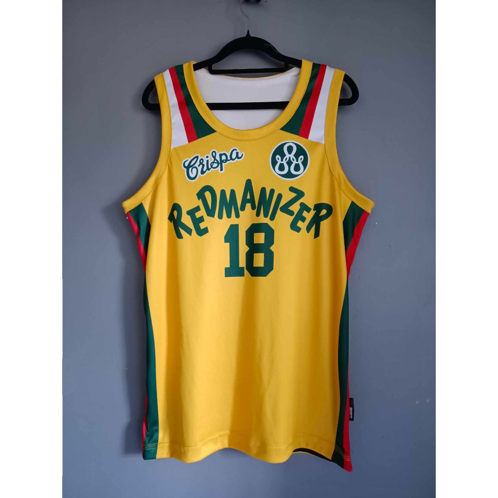 Crispa Redmanizers Retro Yellow | Shopee Philippines